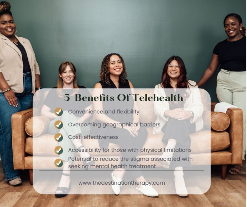 Effortless Therapy: Unveiling The Benefits of Telehealth. - Destination ...